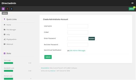 github araminco superadmin superadmin free directadmin template
