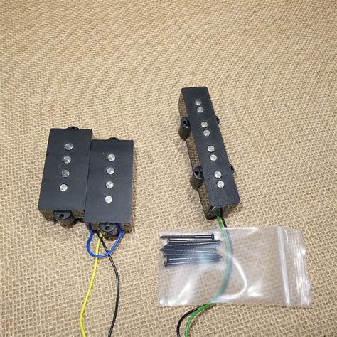 Pickups Black Bridge Neck Set 2022 Ibanez Gsr200b Bass Reverb