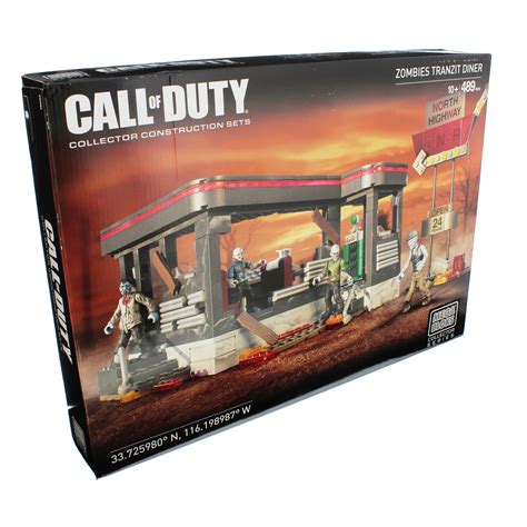 Mega Bloks Call Of Duty Zombies Tranzit Diner Shop Lego And Building