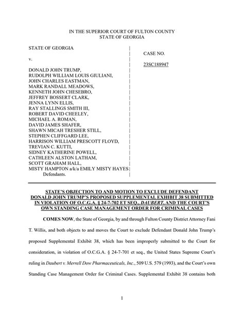 Willis Objection Cell Data Trump Rico Documentcloud