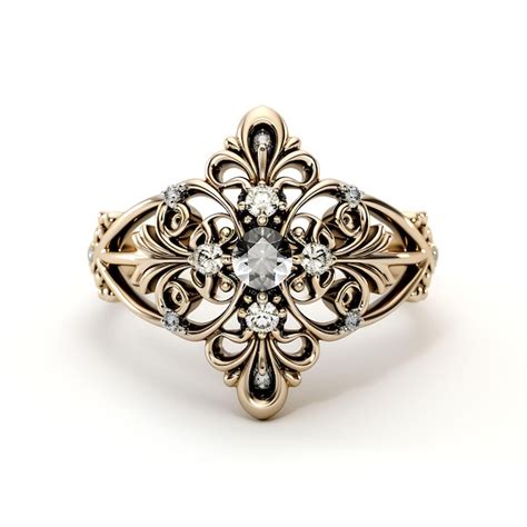 Premium Photo Ring Design Reverie Exploring The Beauty Of Isolated