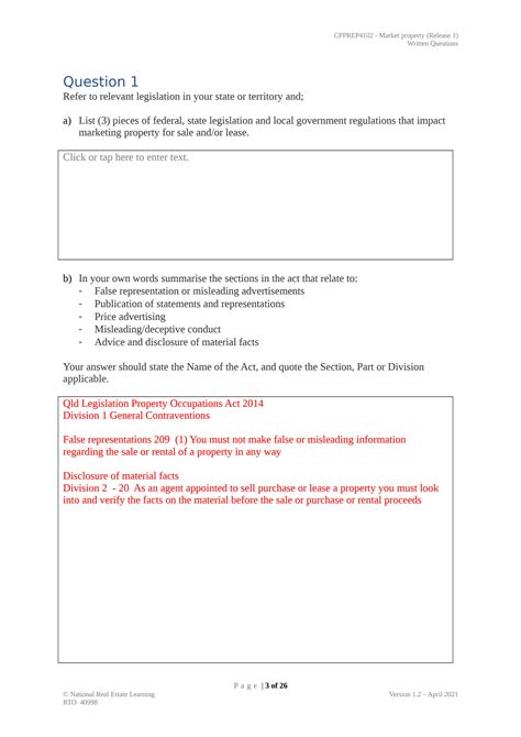 SOLUTION Cpprep4102 Written Questions V1 2 Docx Studypool