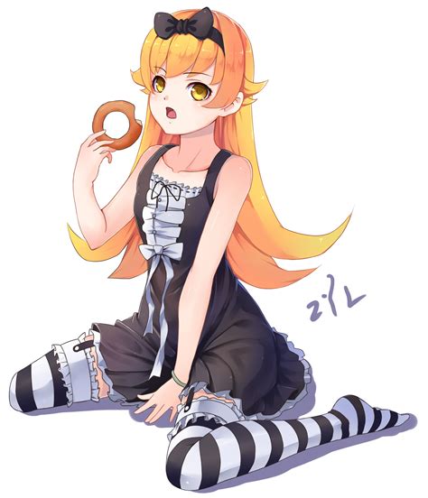 Oshino Shinobu Monogatari Drawn By Zyl Danbooru
