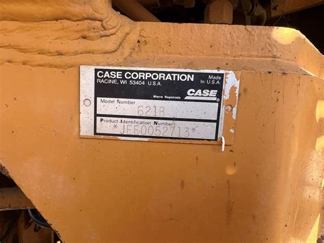 1998 Case 621b Wheel Loader Bucket Caa Heavy Equipment