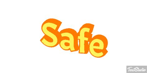 Safe Word Animated  Logo Designs