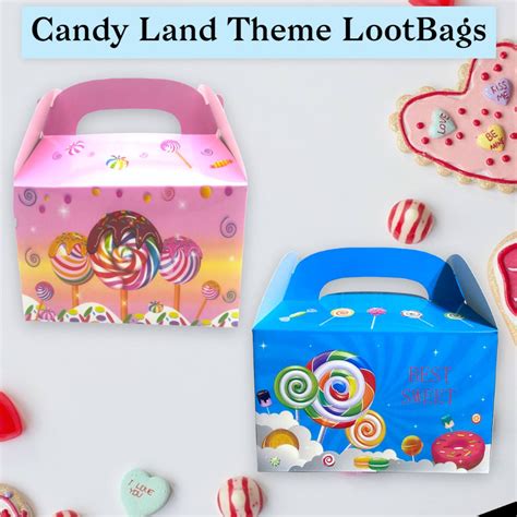 Candyland Theme Sweets Dessert Donut Lollipop Pink Blue Birthday Party
