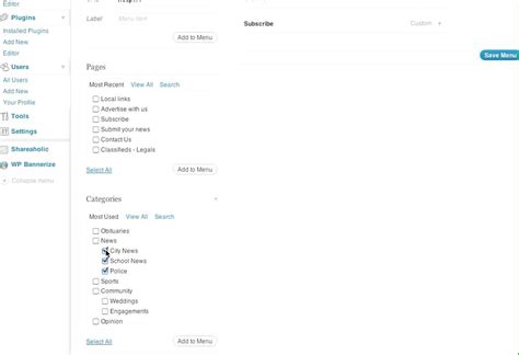 Wordpress Add To Drop Down Menu Youtube