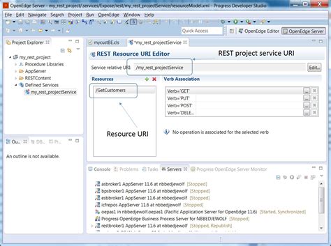 How To Find The Uri Of A Rest Service Progress Community