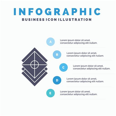 Arrange Design Layers Stack Layer Infographics Template For Website And Presentation Glyph