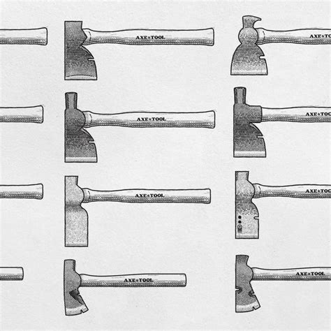 An Illustrated List Of Axe Types 122 And Counting R Axecraft