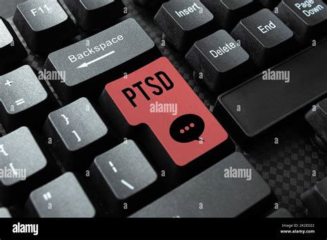 Hand Writing Sign Ptsd Business Showcase Post Traumatic Stress Disorder Mental Illness Trauma