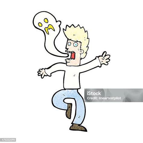 말풍선이 있는 유령 퇴사 남자 2015년에 대한 스톡 벡터 아트 및 기타 이미지 2015년 구마 그리기 Istock