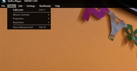 Why Cant I Access The Resolution Controls In The Gopro Player App