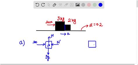 solved a draw a force diagram for each block b what is the
