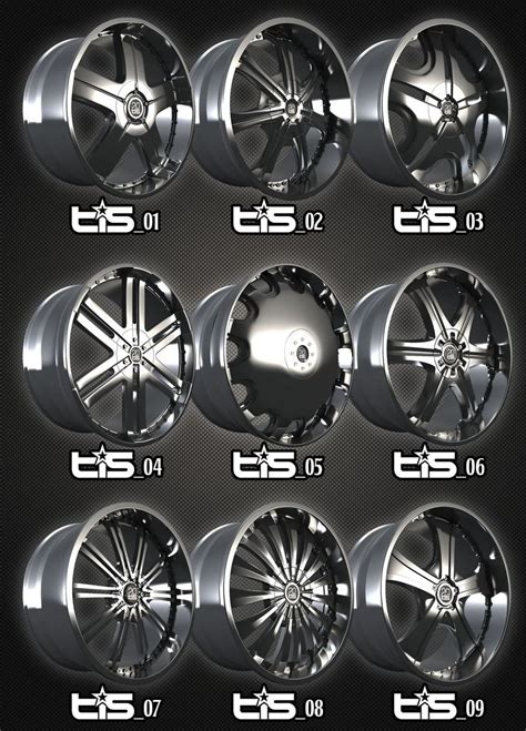Tis Pack 9 Wheels [replace ] Gta5