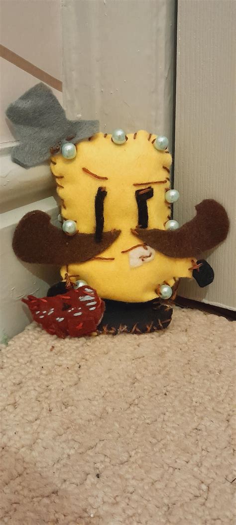 I Made A Reg Plush In My Textiles Class Back In April Hes Supposed To Look Like His Golden