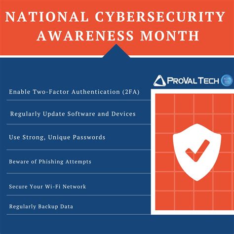 Proval Technologies On Linkedin Provaltech Msp Cybersecurity Cybersecurityawarenessmonth