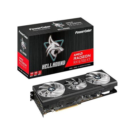 Placa De V Deo Powercolor Hellhound Radeon Kabum