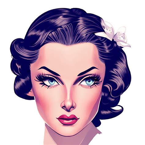 Hyper Detailed Realistic Pinup Girl · Creative Fabrica