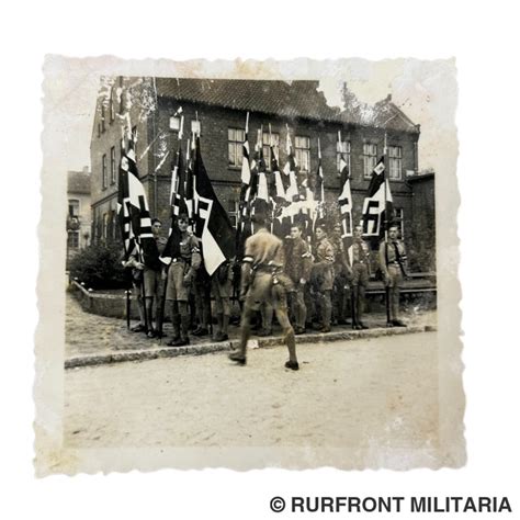 Zeer Vroege Hj Fotoserie Artur Axmann Rurfront Militaria
