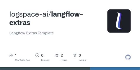 Github Logspace Ai Langflow Extras Langflow Extras Template