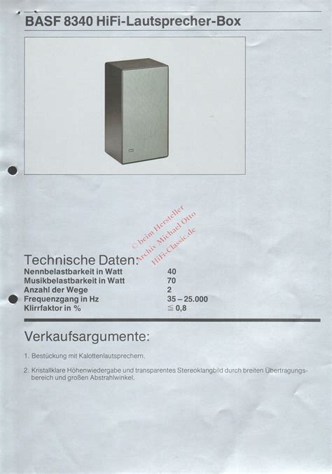Basf 8340 Datenblatt