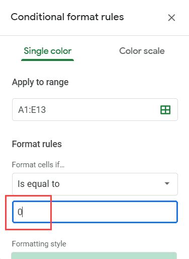 How To Hide Zero Values In Google Sheets Easy Methods Spreadsheet Point