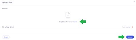 File Management Exasol Saas Documentation