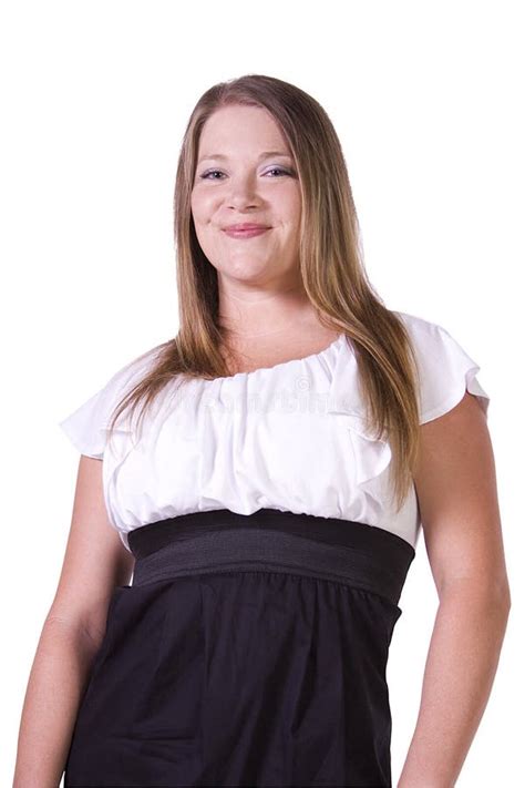 Beautiful Girl Standing Up Stock Image Image Of Face 16589293