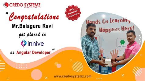 Credo Systemz We Are Happy And Honored To Share Our