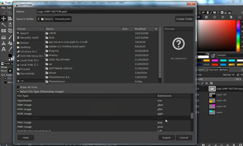 Tutorial Merubah Warna RGB Di GIMP Menjadi Warna CMYK Di Krita JVMIYO BLOG
