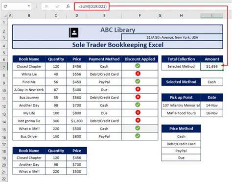 Exceldemy On Linkedin Sole Trader Bookkeeping Excel Exceldemy