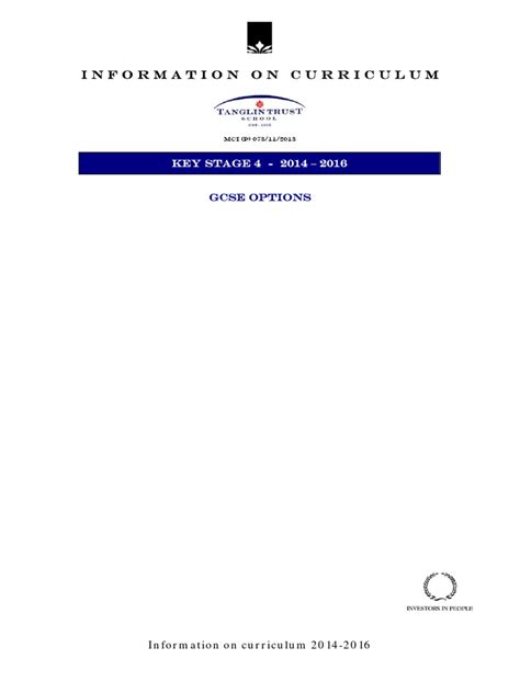 Igcse Overview Resource Pdf