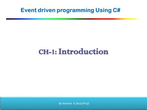 Chapter 1 Introduction To C Programming Language Ppt