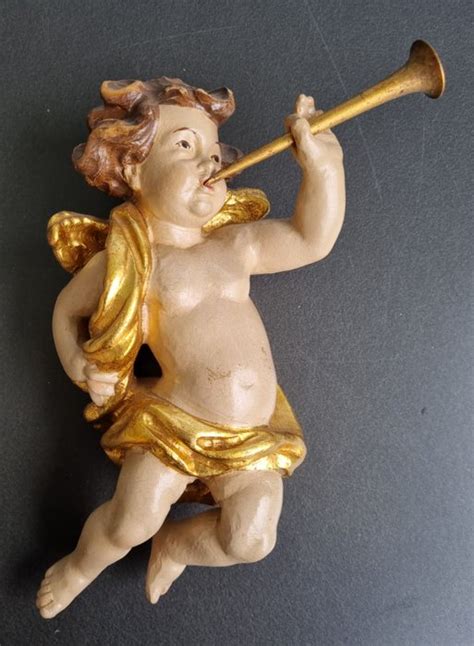 Figurine Südtirol Engel Putte Ca 27 Cm Wood Auction Online Catawiki
