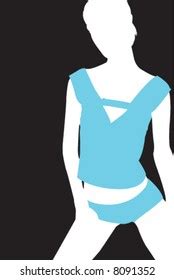 Vektor Stok Sexy Model Vector Illustration Tanpa Royalti 8091352 Shutterstock