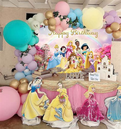 Disney Princess Snow White Elsa Cinderella Happy Birthday 58 Off