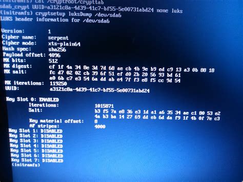 Debian My Disk Doesnt Want To Unlock Encryption Unix And Linux Stack