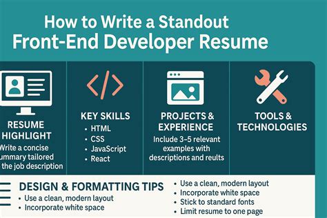 How To Write A Standout Front End Developer Resume