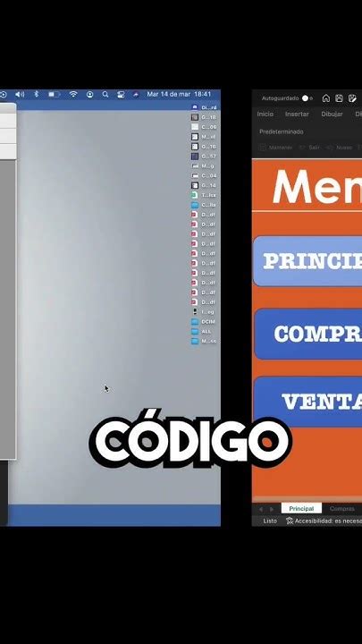 Menú Interactivo Con Botones En Excel Tutorialexcel Shortsvideo Youtube