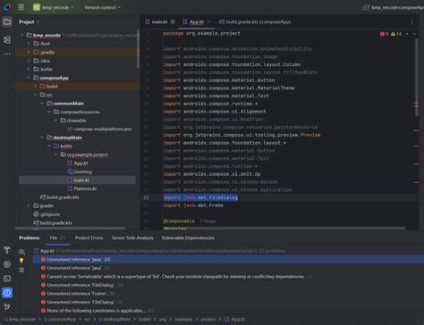 Kotlin的kmp编程中遇到unresolved Reference ‘java‘问题 技术栈