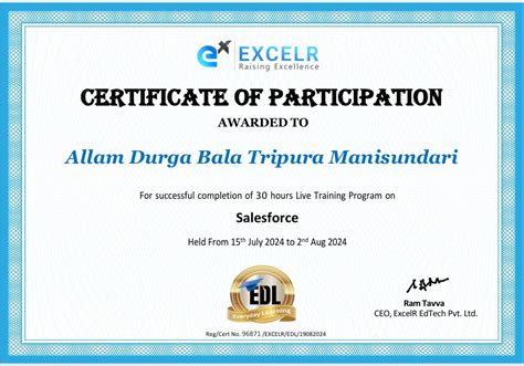 Sundari Allam On Linkedin Salesforce Excelr Crm Cloudcomputing