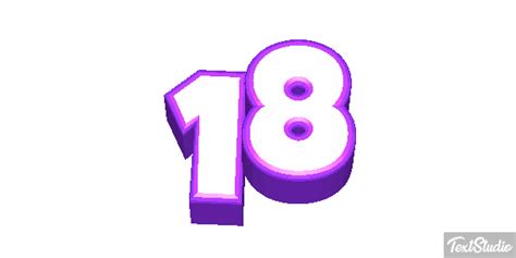 18 Number Animated  Logo Designs