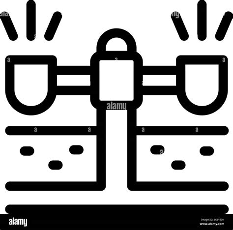 Icon Of A Soil Compaction Testing Machine Measuring The Density Of