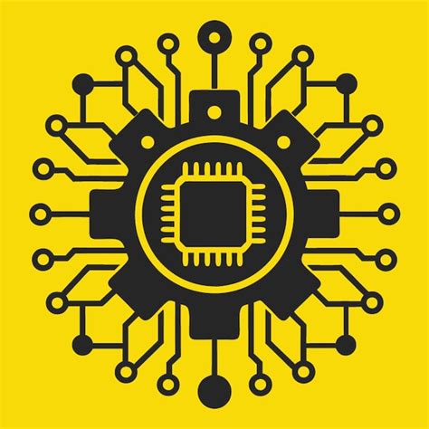 Technology Concept Flat Vector Style Illustration Featuring Firmware Design Elements Premium