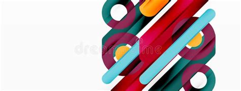 Vector Geometric Abstract Background Template Stock Vector Illustration Of Block Geometric