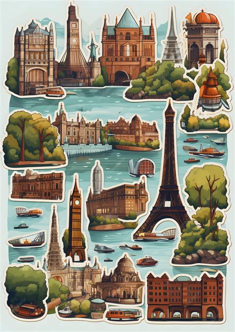 Premium Ai Image Architecture Stickers