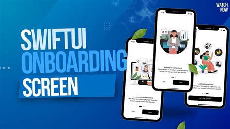 Swiftui Onboarding Screen Tabview Custom Page Indicator App State Youtube