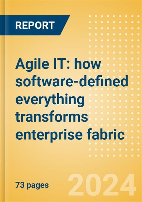 Agile It How Software Defined Everything Sdx Transforms Enterprise Fabric