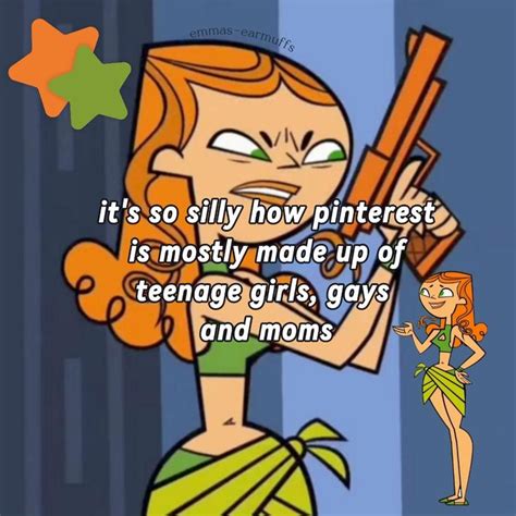 Izzy As The Bg For This Makes Me So Happy Idk Why Total Drama Island